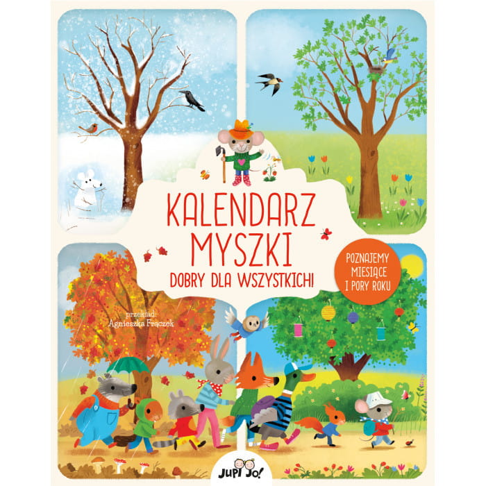 Kalendarz myszki dobry dla wszystkich! Poznajemy miesiące i pory roku ...